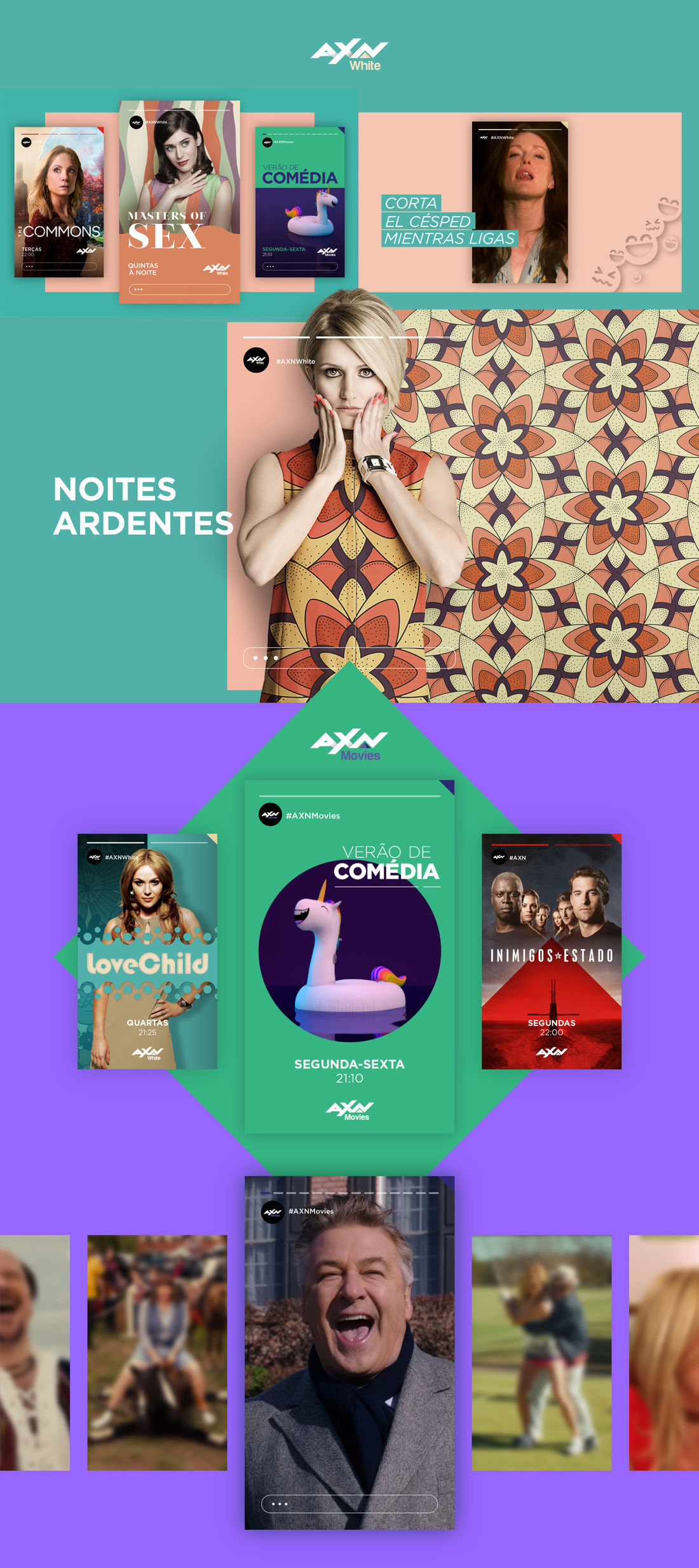 AXN Summer Stories - Spain & Portugal - Binalogue - Direction, design ...